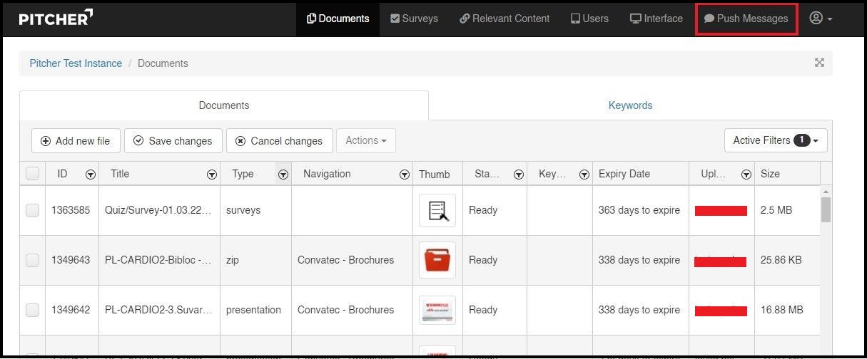 Creating and Sending Push Messages