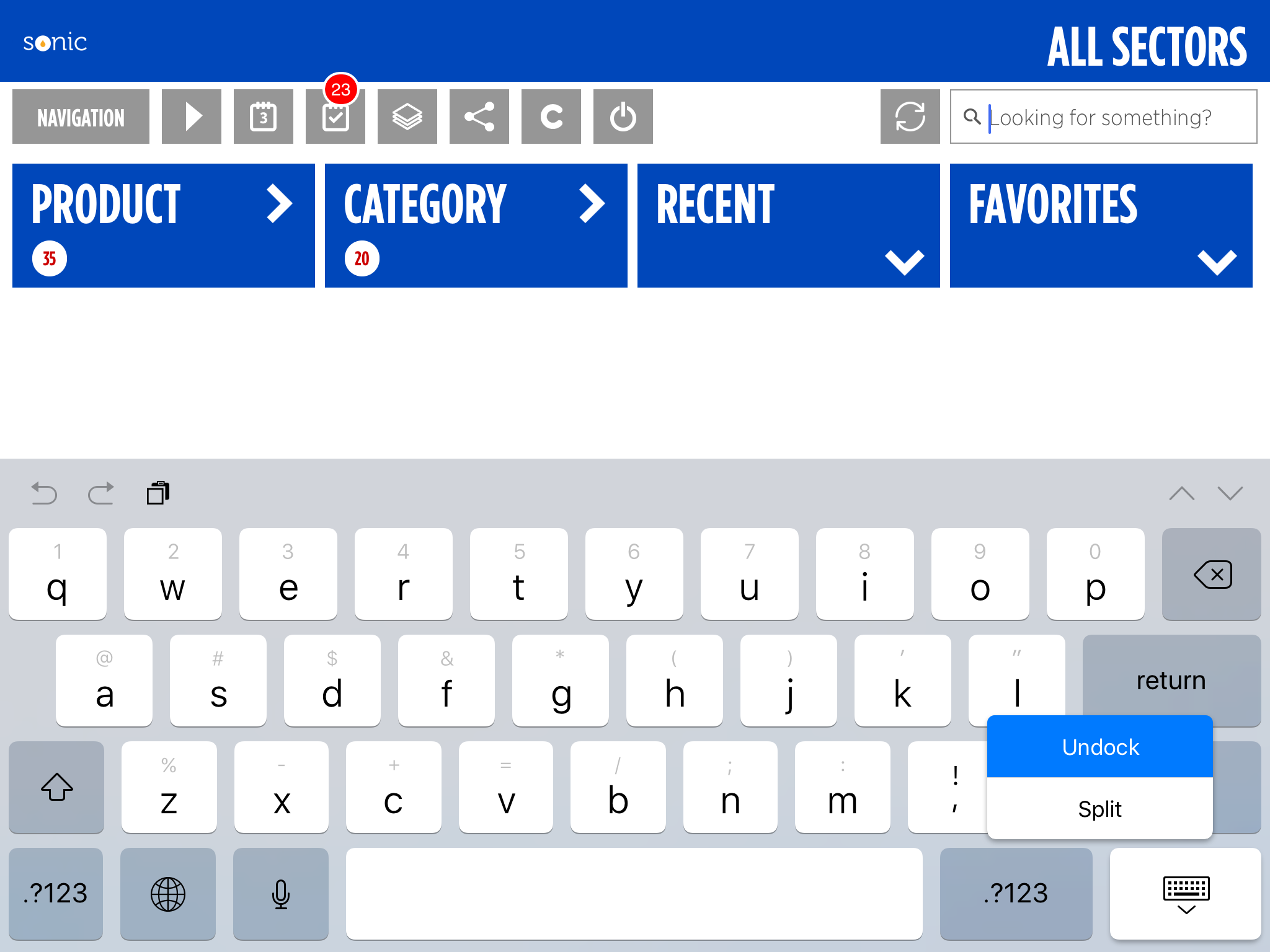 Undock Keyboard (iOS 15)