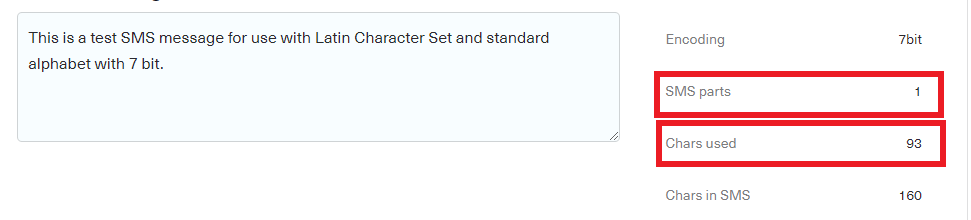 SMS Management in MCM
