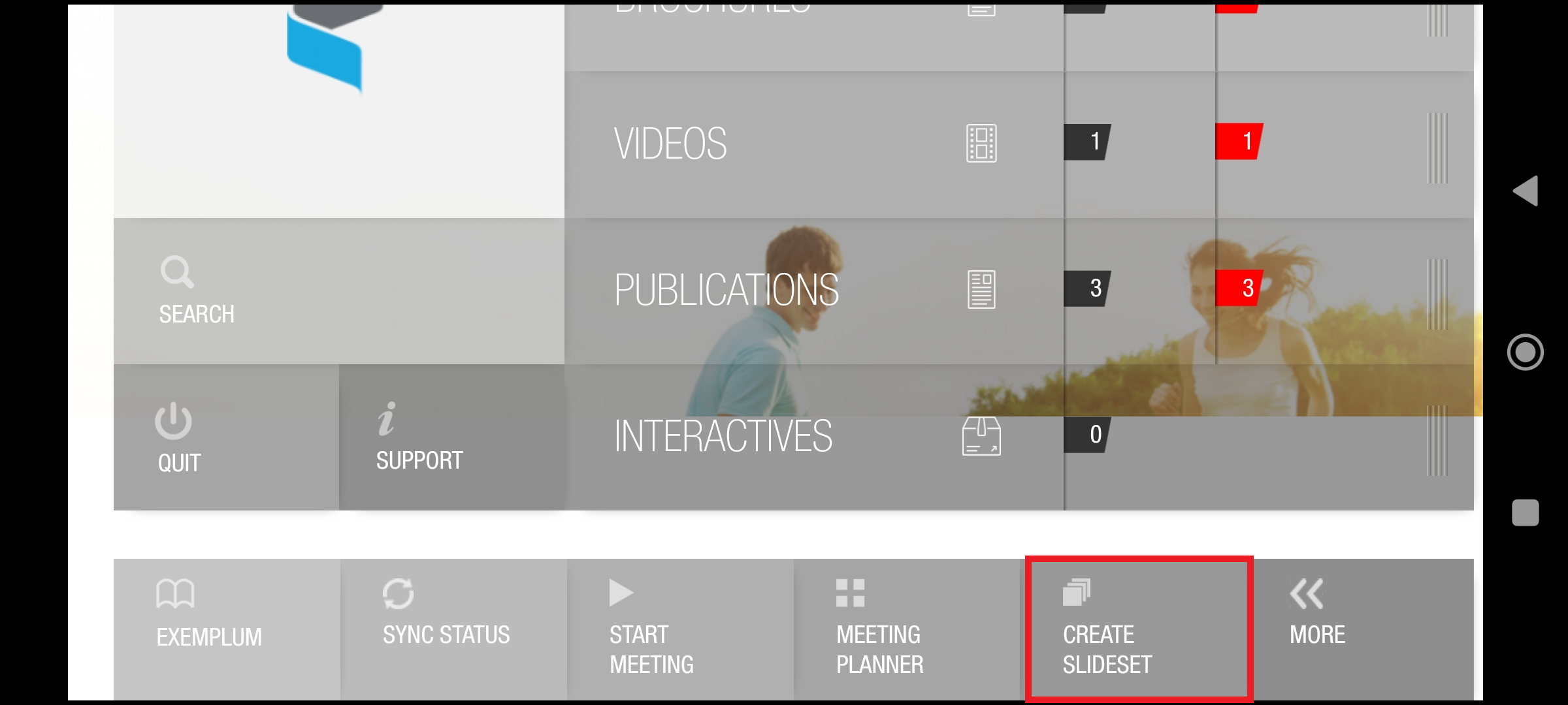 Create Slidesets / Custom Decks For Android