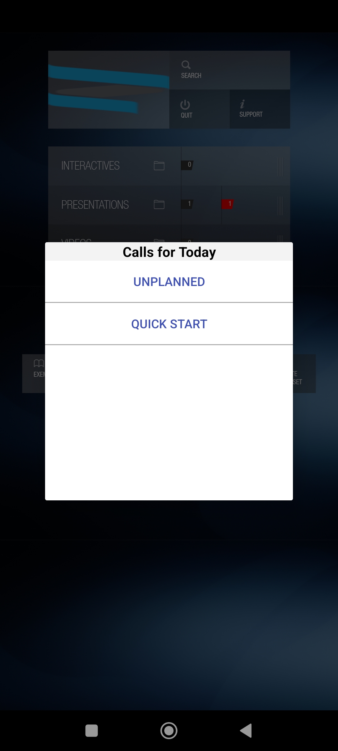 Home Screen Navigation on Android