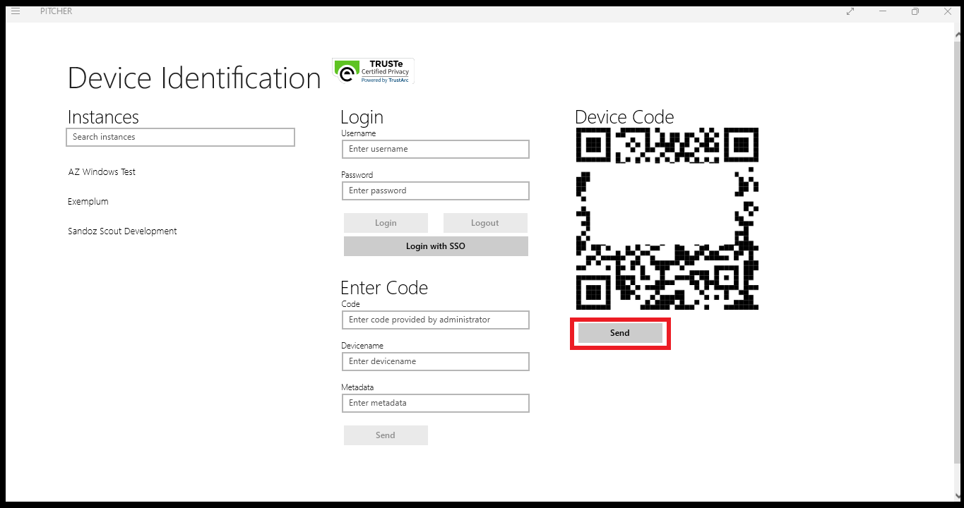 Installation, Login, And Instance Selection on Windows UWP