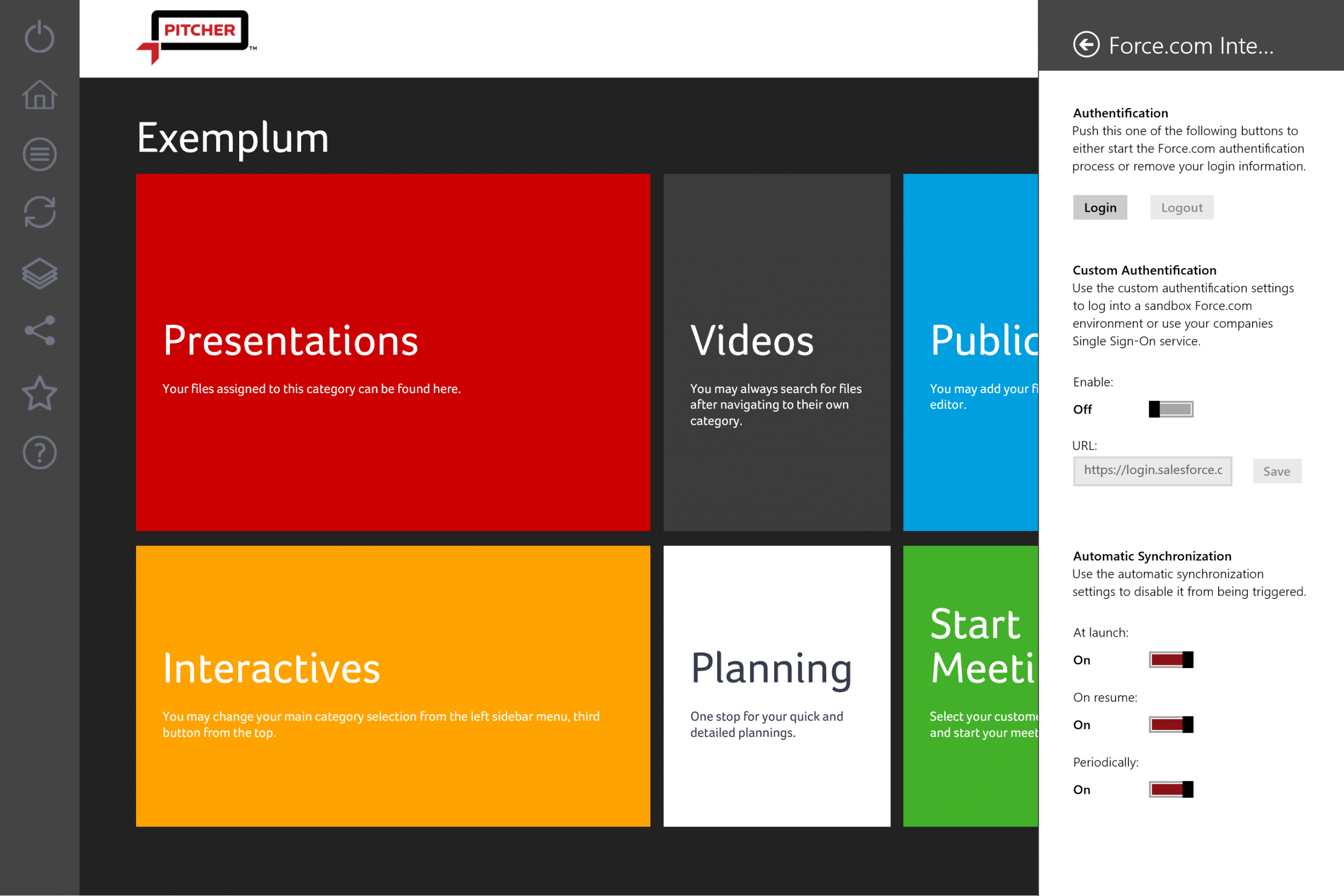 Installation, Login, And Instance Selection on Windows UWP
